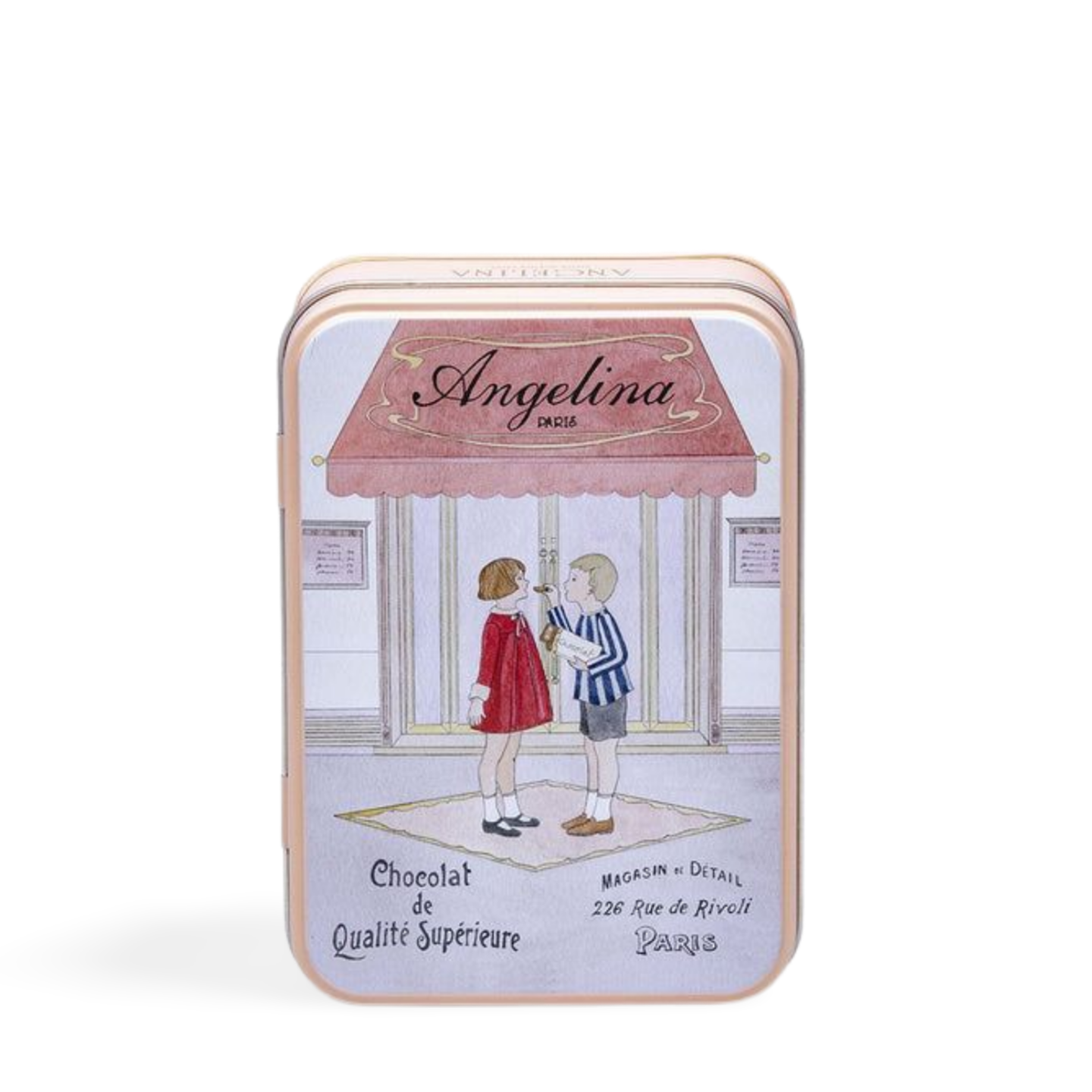 Angelina Tin Box of Mini Giandujas | 🦆The Bow Tie Duck Manila