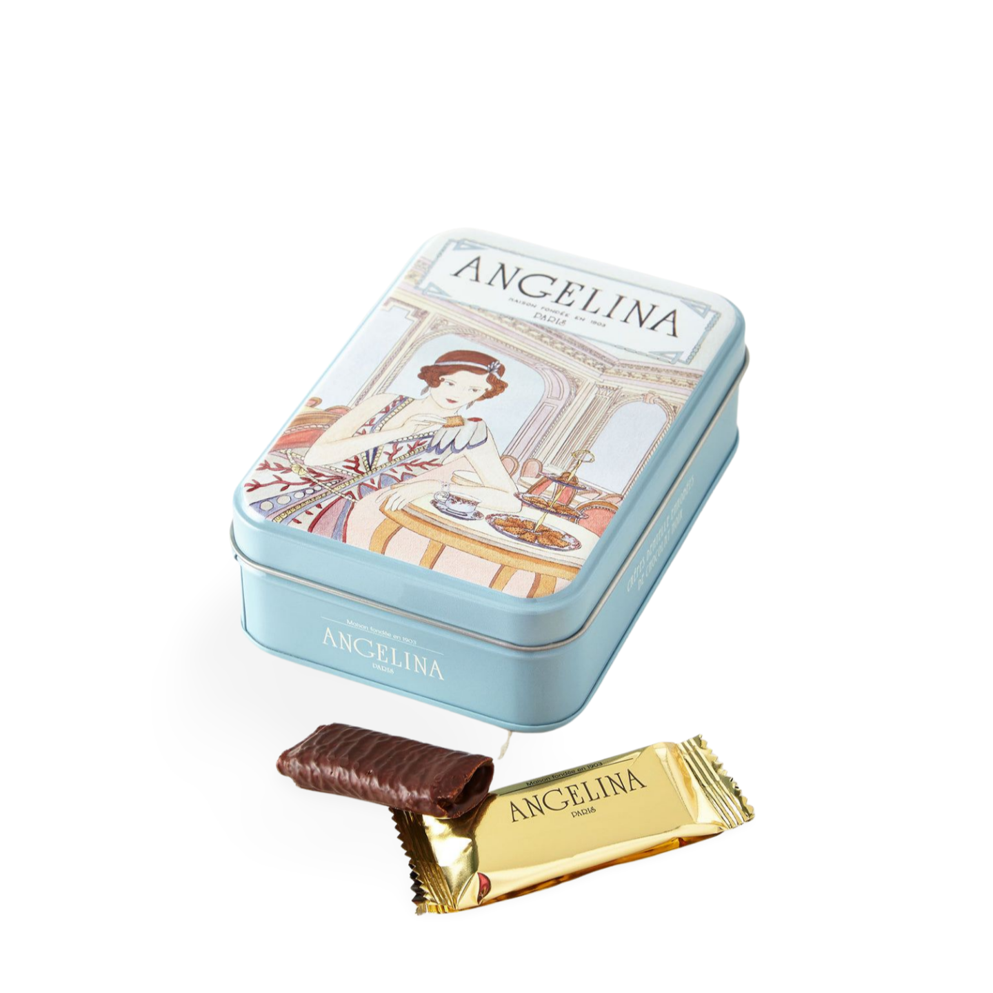 Angelina Crispy Crepes Coated with Dark Chocolate Box | 🦆The Bow Tie ...