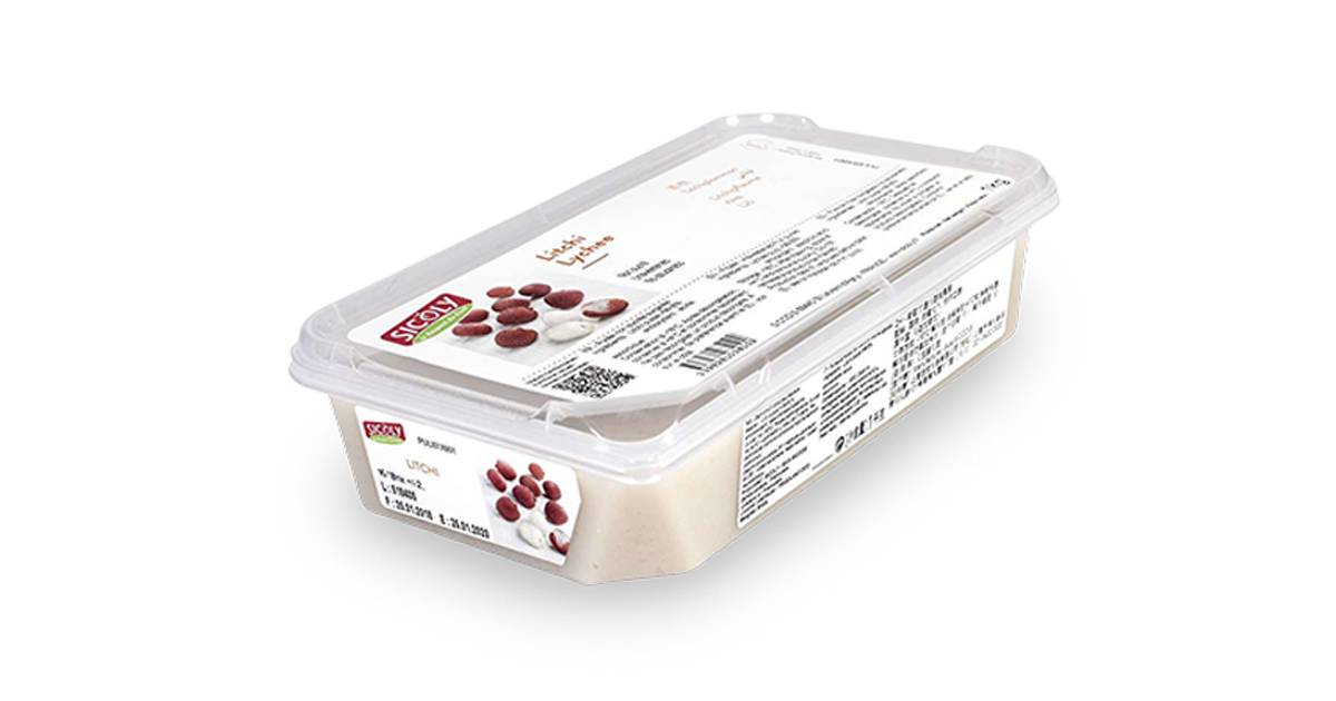 Sicoly Unsweetened Lychee Frozen Fruit Puree | 🦆The Bow Tie Duck Manila