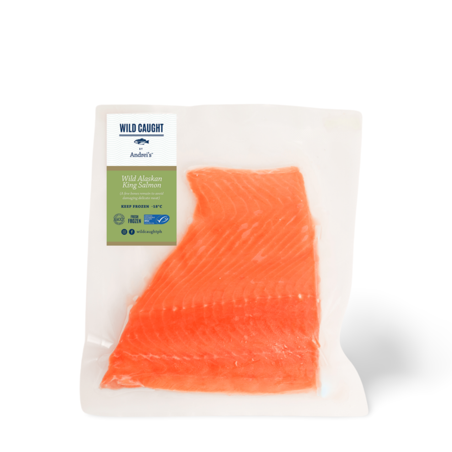 Wild Alaskan King Salmon Fillet | 🦆The Bow Tie Duck Manila